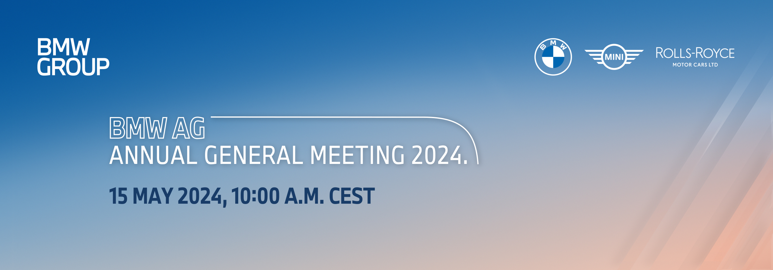BMW Group Annual General Meeting